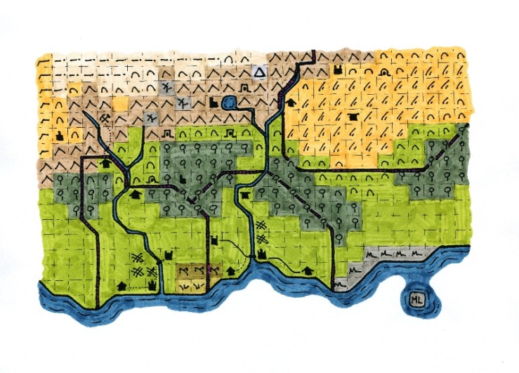 Terrain Map Symbols