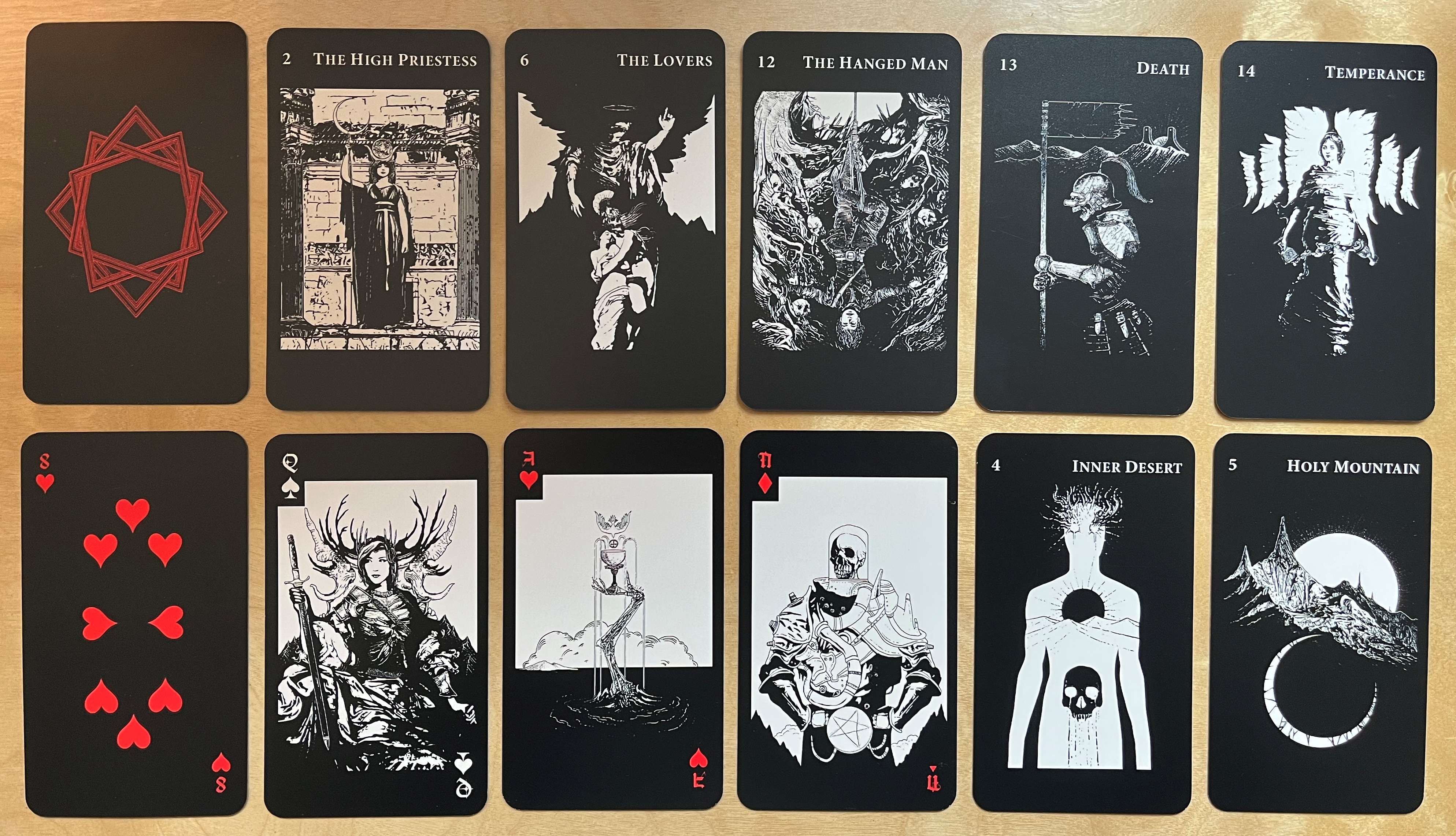 Finally! Tarot-sized Dungeon Solitaire